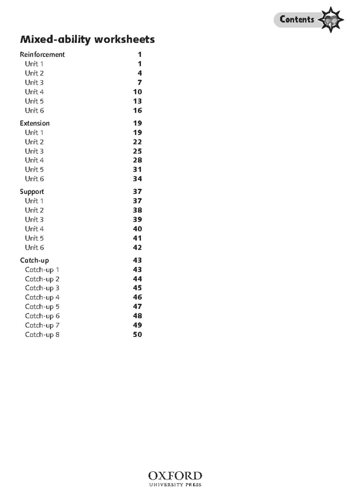 Explorers-4: Worksheets Reinforcement Units 1-6 for 4th Grade English ...