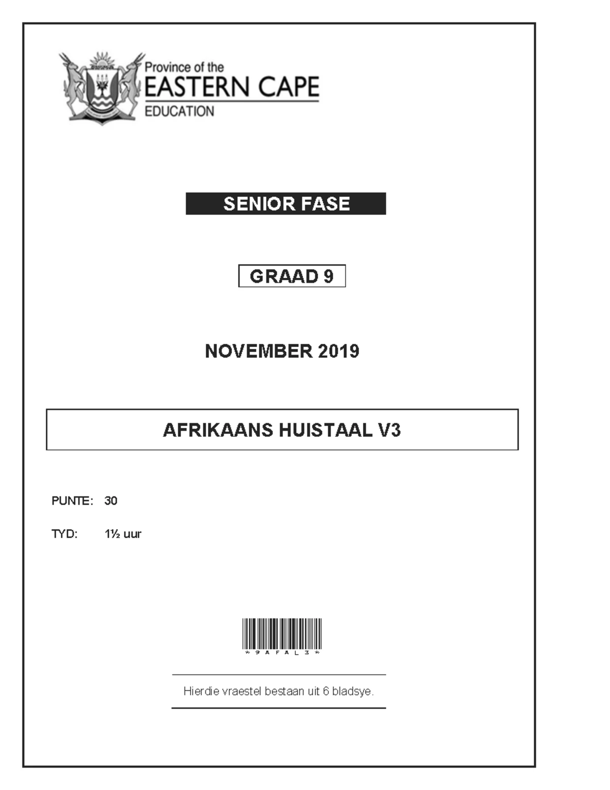 GR 11 Toerisme K3 Hersiening: Top Attraksies SAOG Vrae - Studocu