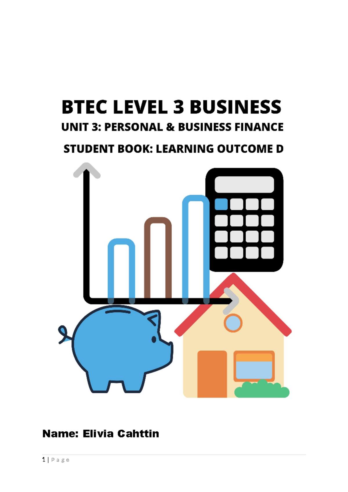Unit 3 Personal & Business Finance: Learning Outcome D Summary - Studocu