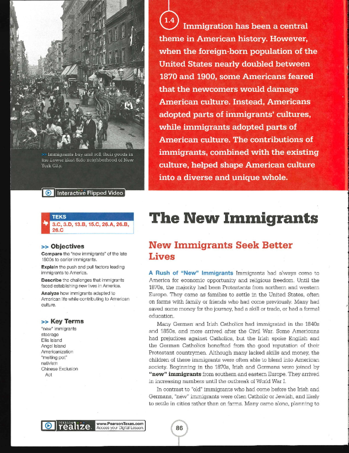 Immigration from Europe: Experiences and Transformations (1870-1910 ...