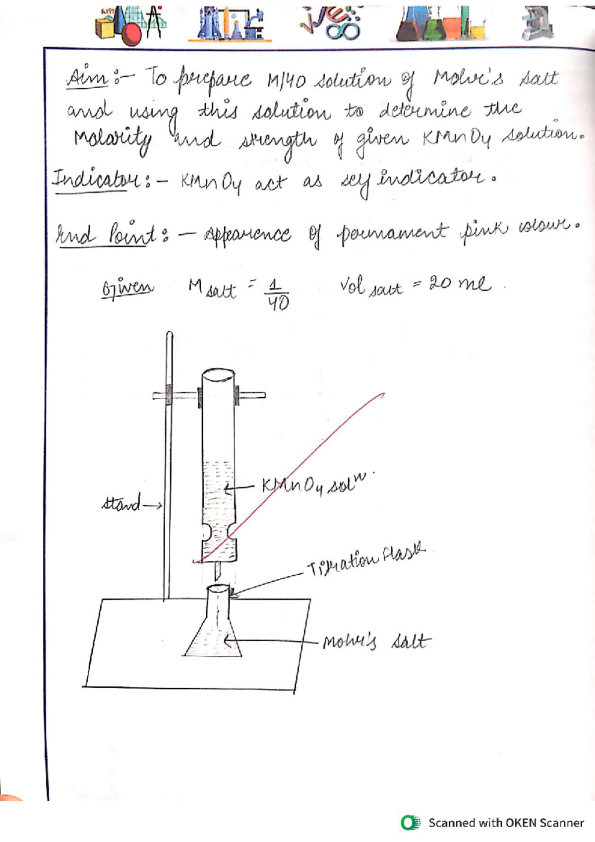 Chemistry Lab Experiments: Molarity & Double Salt Preparation (CHEM 16A ...