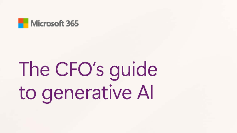 The CFO's Guide to Generative AI: Transforming Financial Operations ...