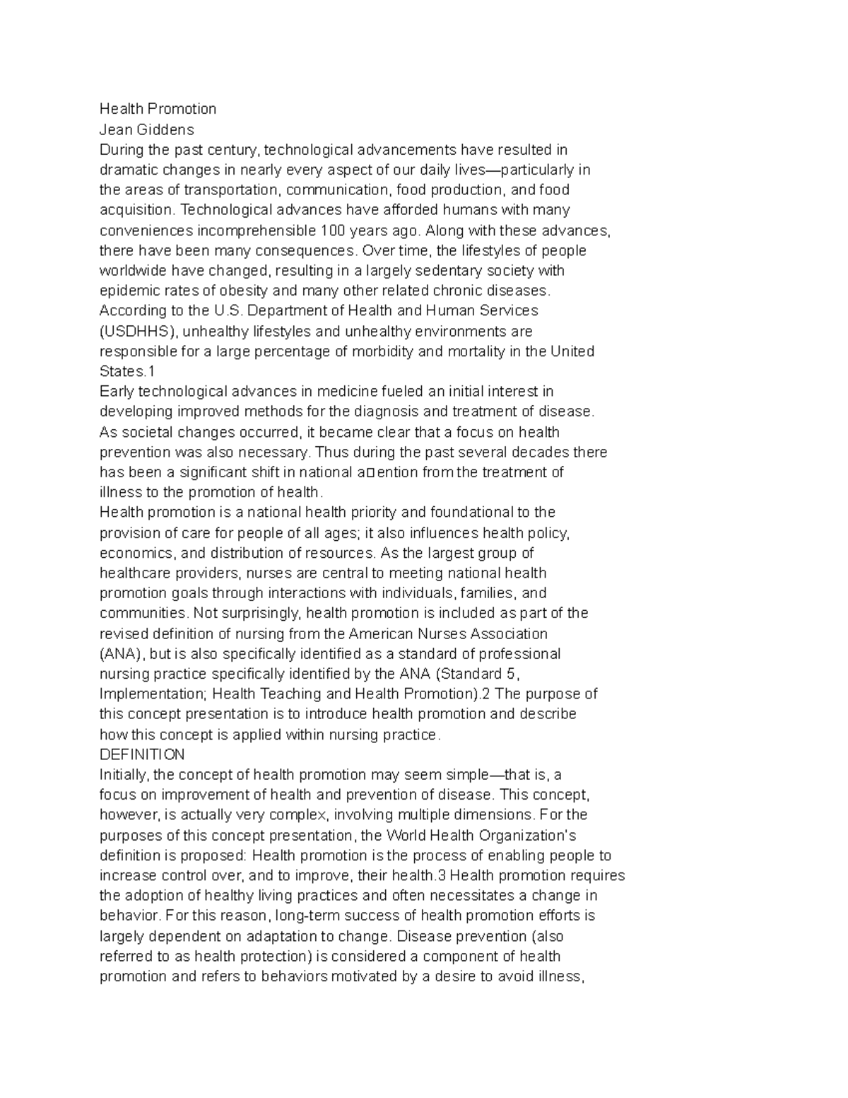 Health Promotion Approaches in Nursing: Strategies for Empowering ...