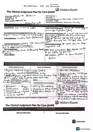 Nurse Think® Clinical Judgment Medication Table - NurseThink® Clinical ...