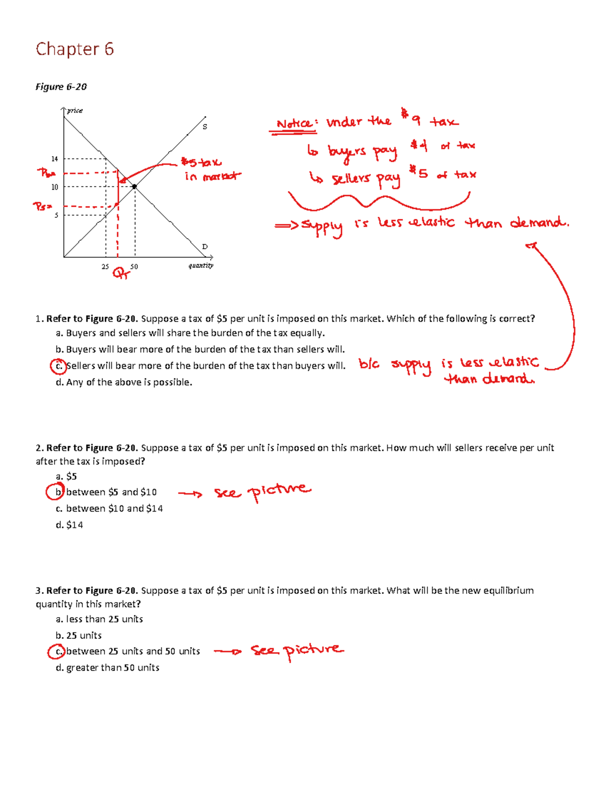 Chapter 6 Solutions - Chapter 6 Figure 6- 20 Refer to Figure 6-20 ...
