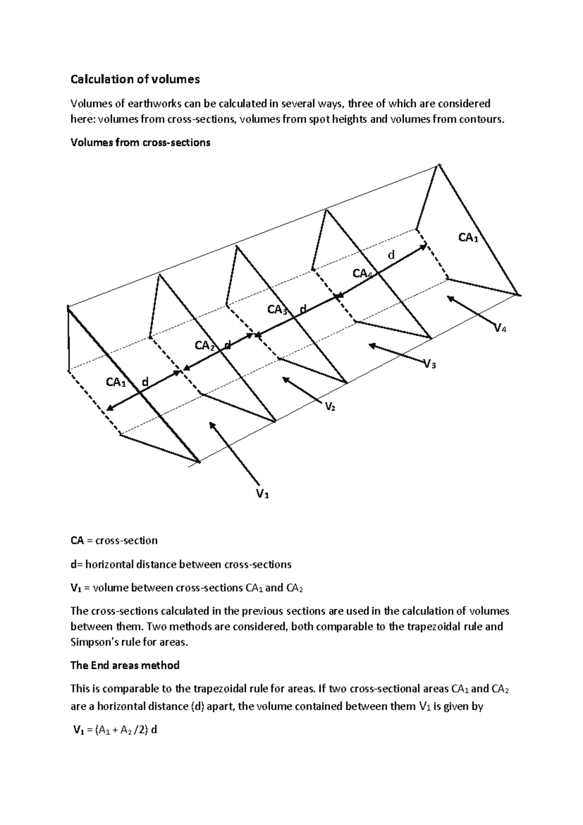 Height of Collimation Method: Leveling Calculations & Comparisons - Studocu