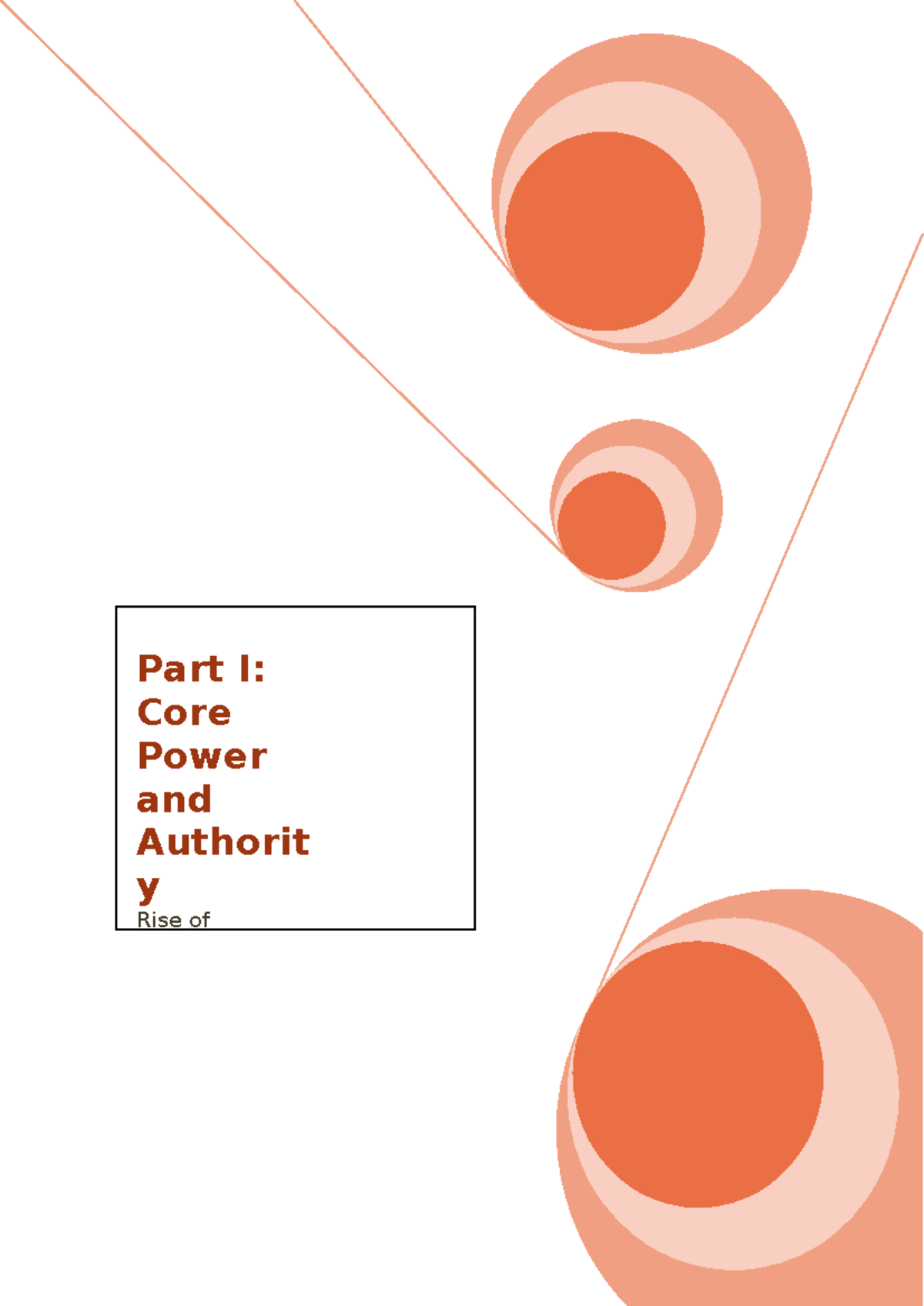 Germany Core Study Syllabus Notes - Part I: Core Power and Authorit y ...
