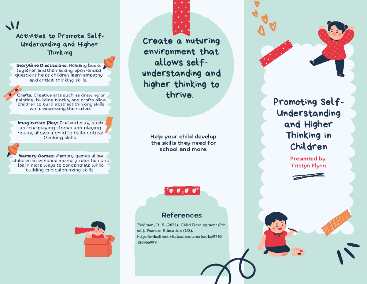 6-1 Assignment Brochure: Promoting Self-Understanding & Higher Thinking ...