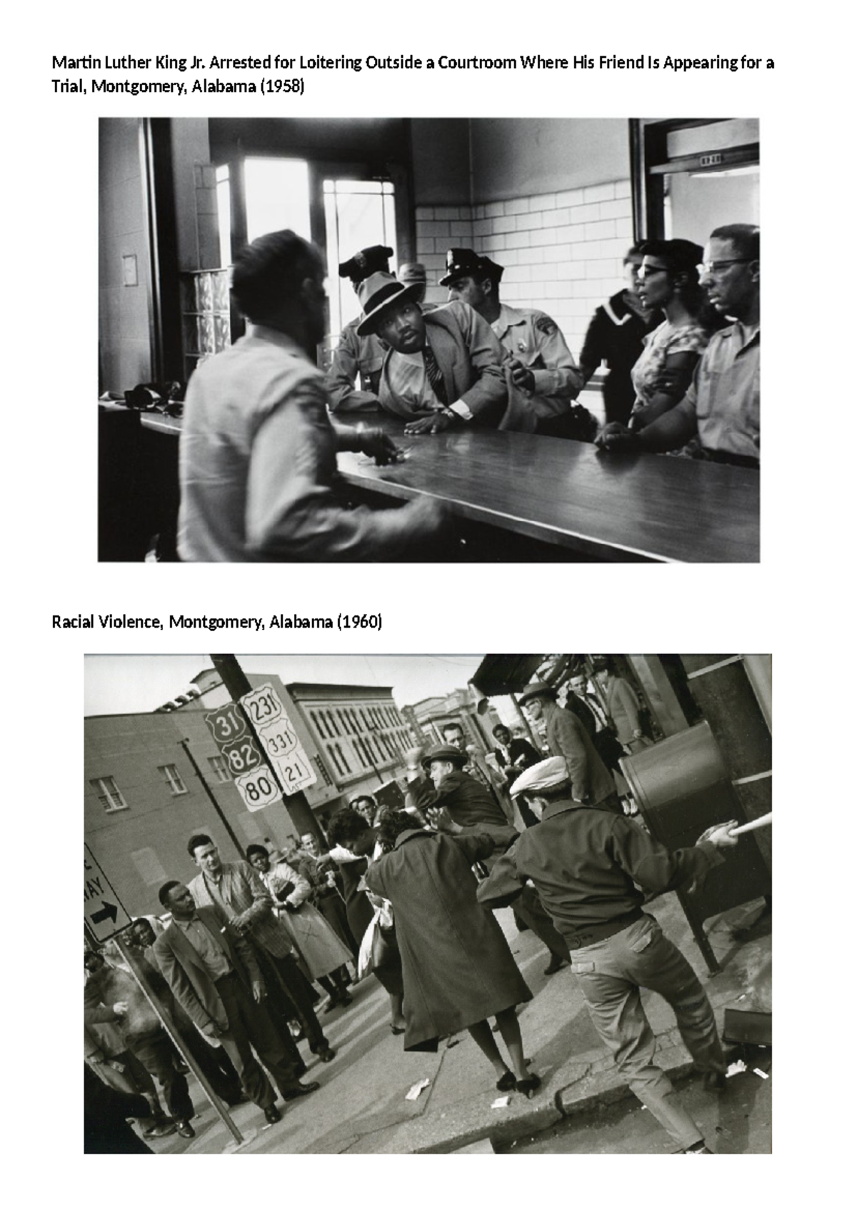 IB Photo Analysis: Civil Rights Movement Moments Captured (1958-1965 ...