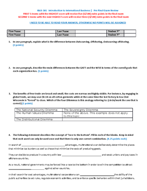 Unit 2 ibus - International business unit 2 - IBUS 301 - Studocu