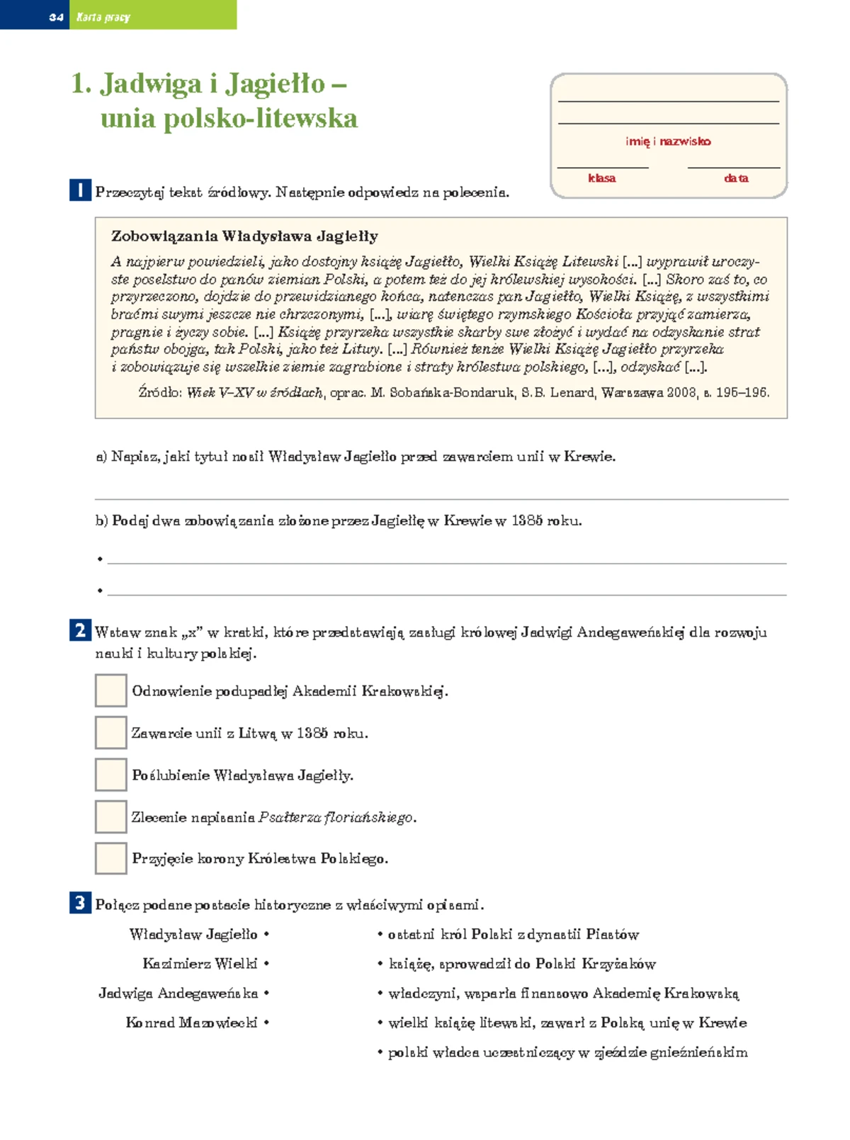 Test diagnostyczny z języka angielskiego dla klasy III - Szkoła ...