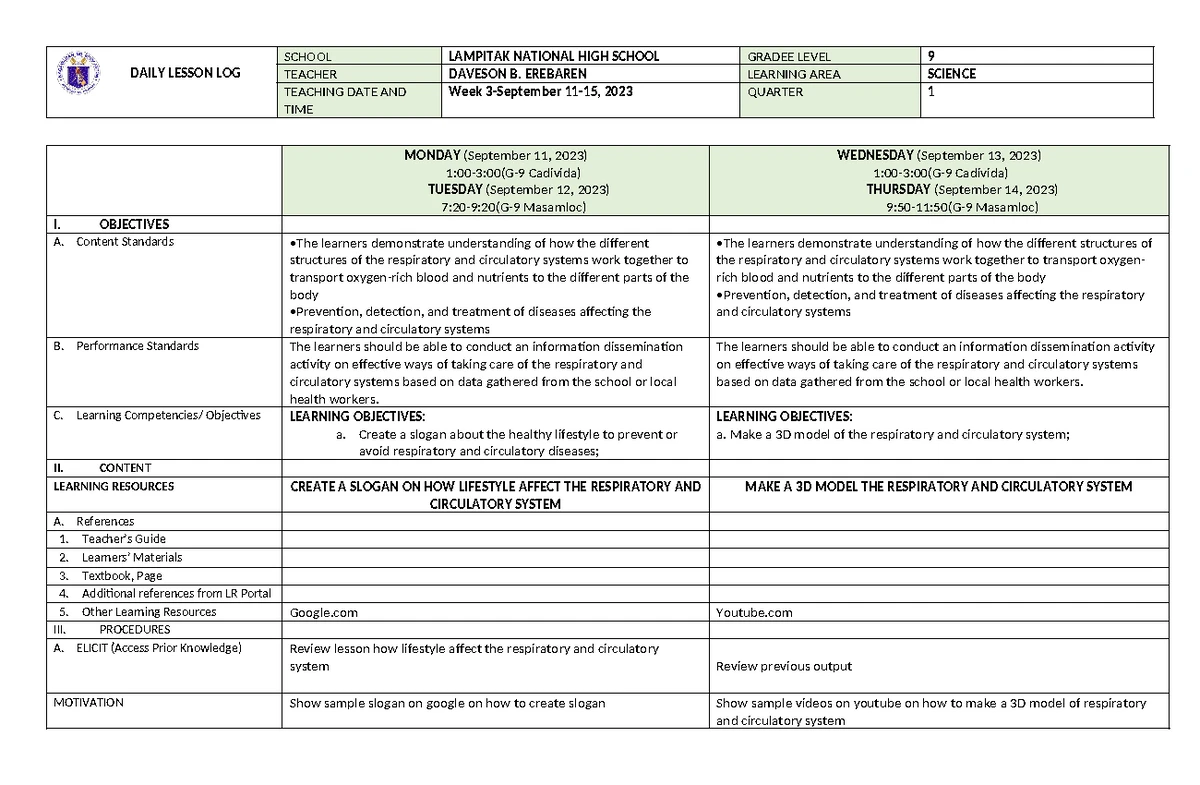 Mga Pamantayan at Krayterya sa Patimpalak Buwan ng Wika 2024 - Studocu