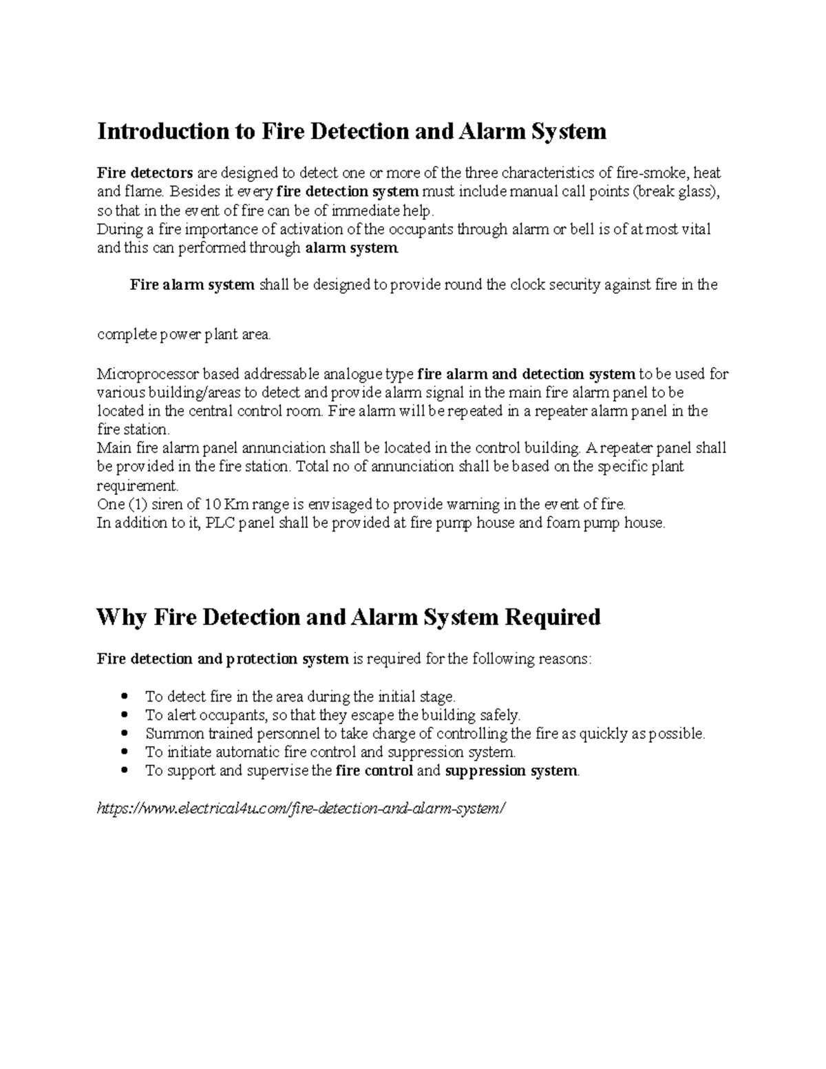 Introduction to Fire Detection & Alarm Systems: Essentials & Components ...