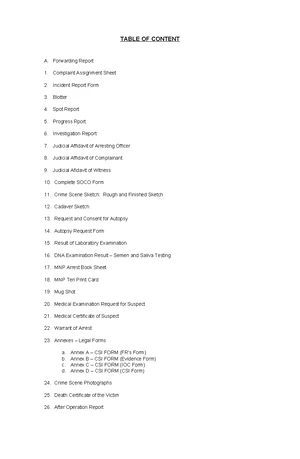 Criminal Law Case Folder Format - Book 1 Overview - Studocu