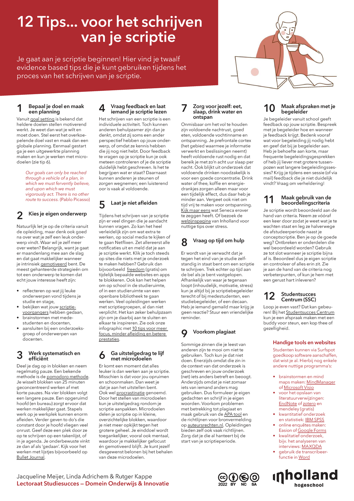 Twaalf Evidence-Based Tips voor het Schrijven van je Scriptie ...