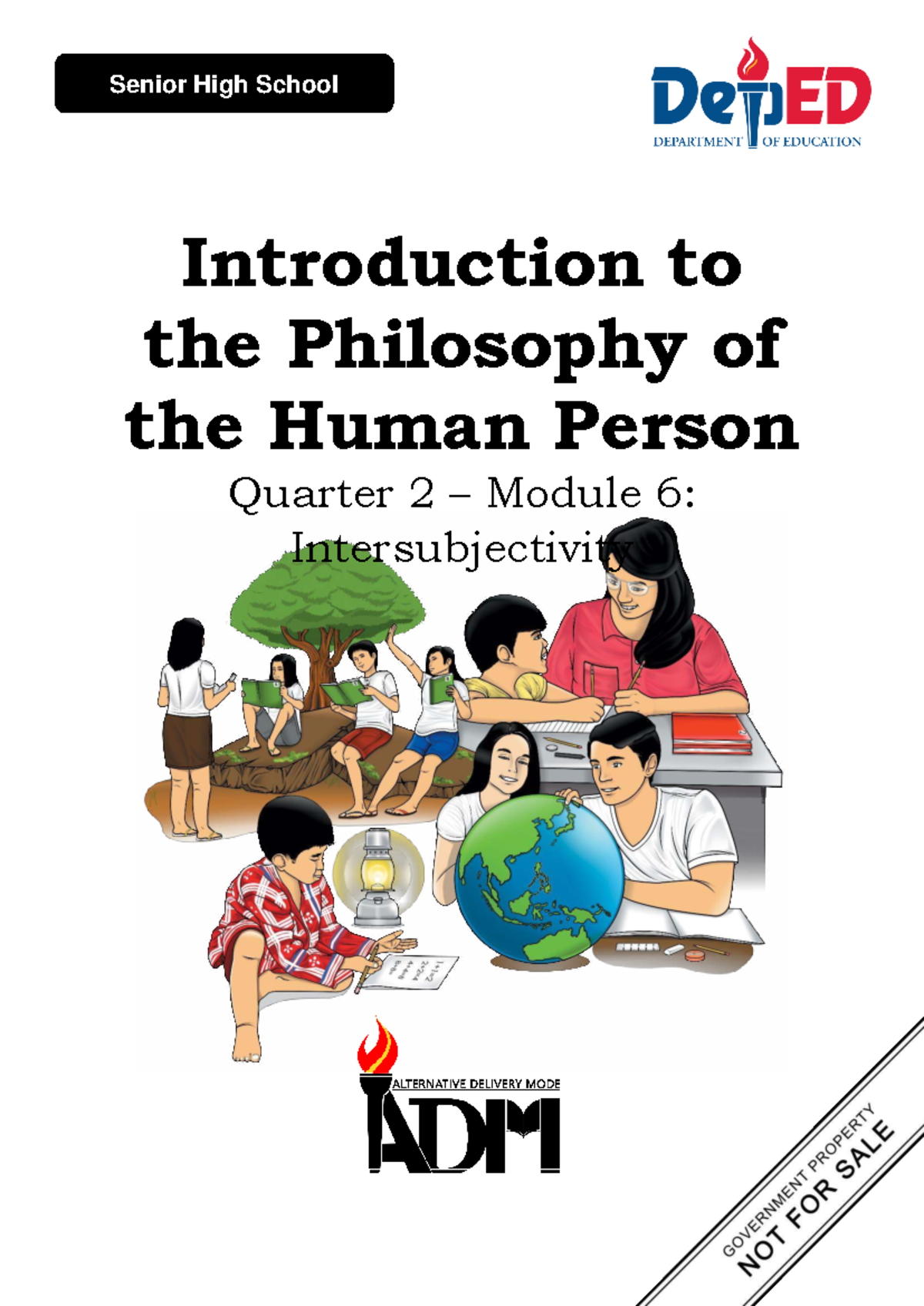 SHS PHIL 12 Quarter 2 Module 6: Understanding Intersubjectivity - Studocu