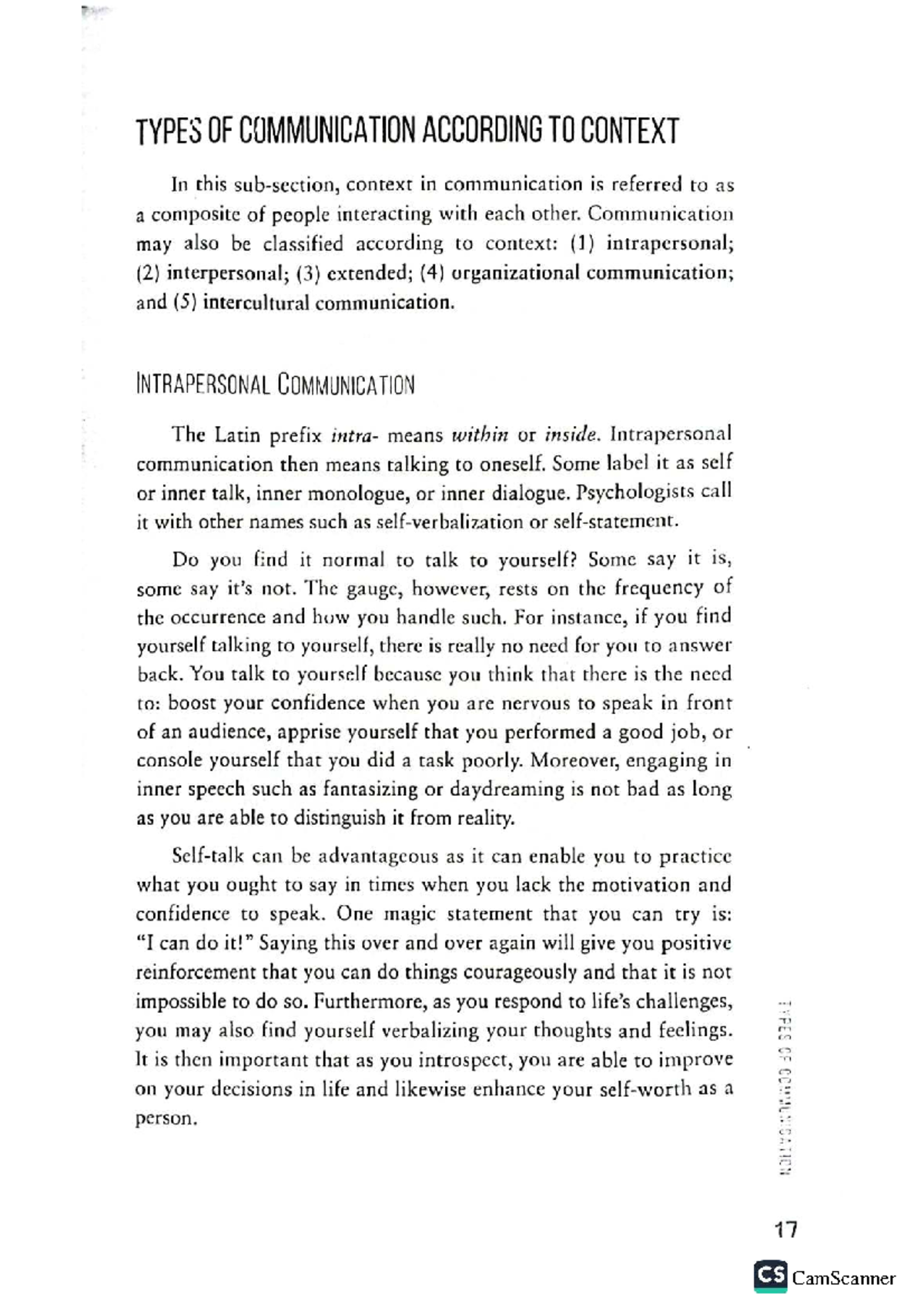 TYPES OF COMMUNICATION: CONTEXT, PURPOSE, AND STYLE (PURCOM 101) - Studocu