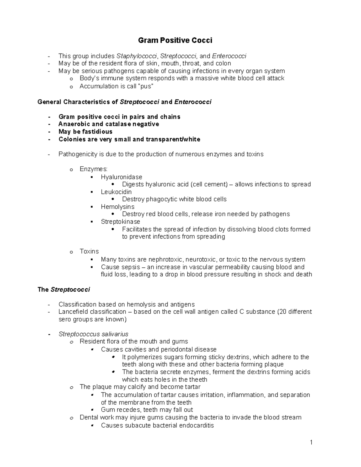 Gram Positive Cocci: Characteristics, Pathogenicity, and Identification ...