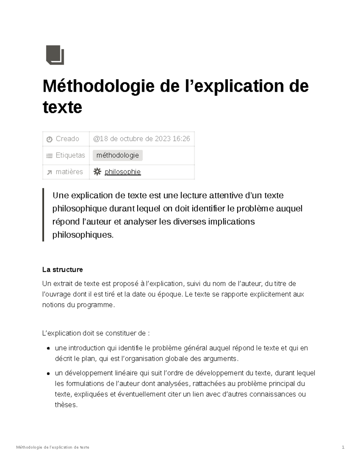 Méthodologie De L Explication De Texte Méthodologie De L Explication