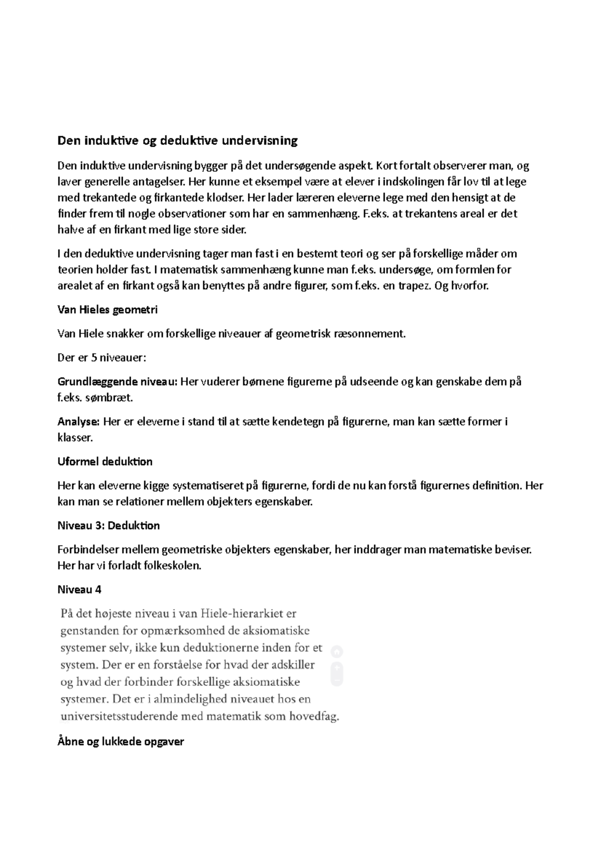 Undervisningsprincipper Matematik (induktiv,deduktiv osv..) - Den ...