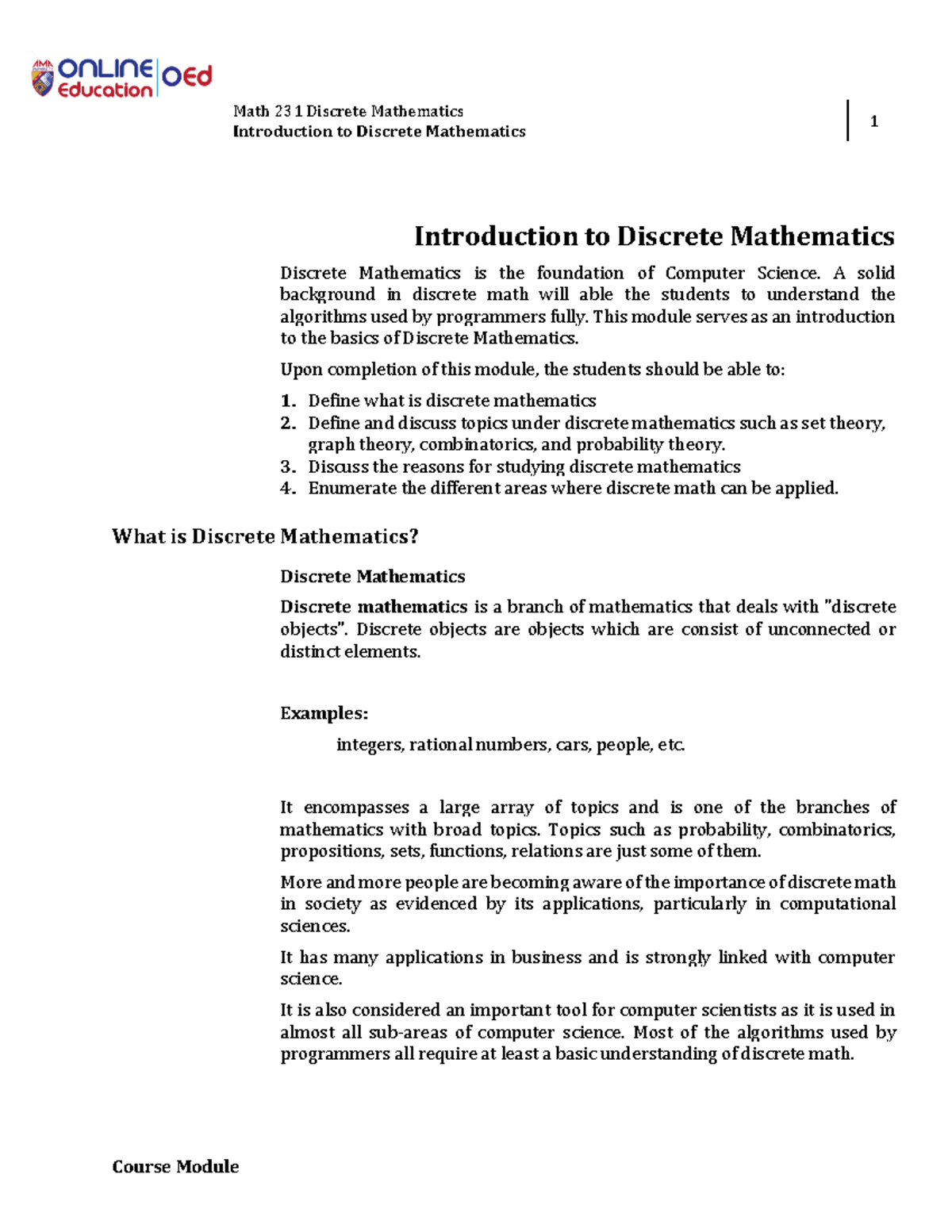 Math 231 Final Exam: Introduction to Discrete Mathematics Overview - Studocu
