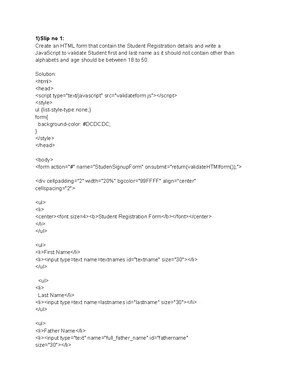 Sybba(CA)nodejs - It is the solution of node js practical slips - Prof ...