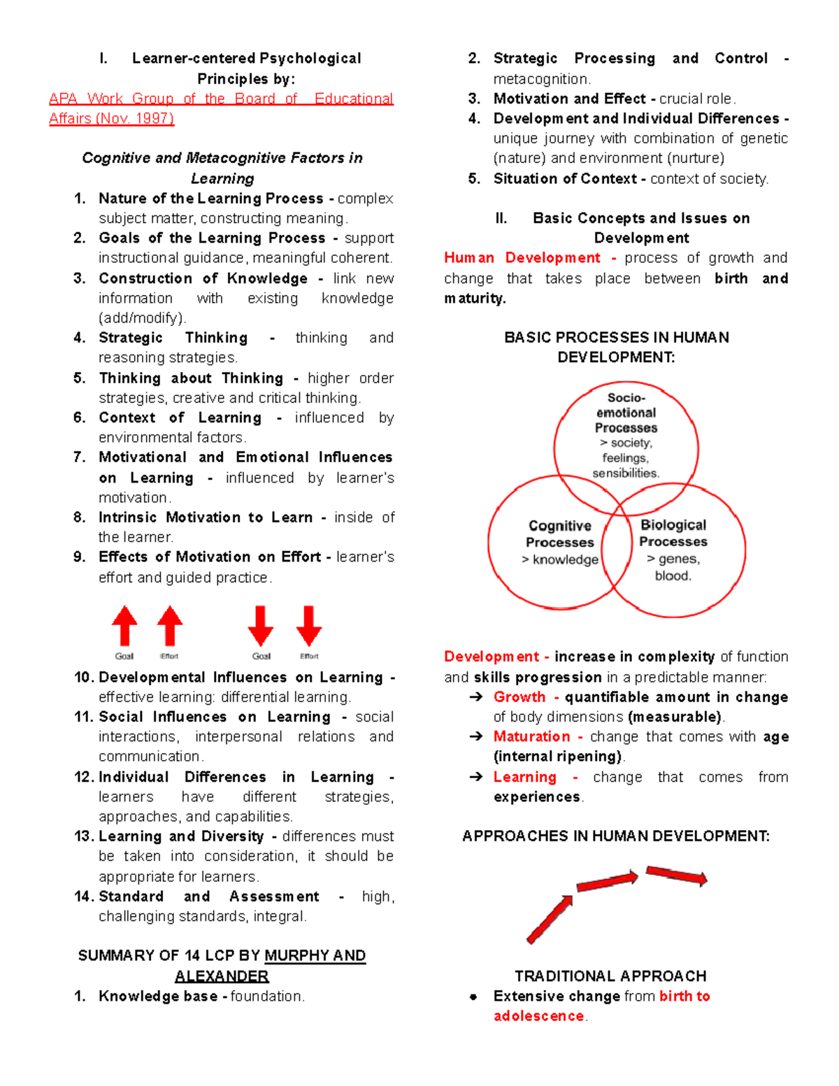 Psychological Principles in Child and Adolescent Development (EDU 101 ...
