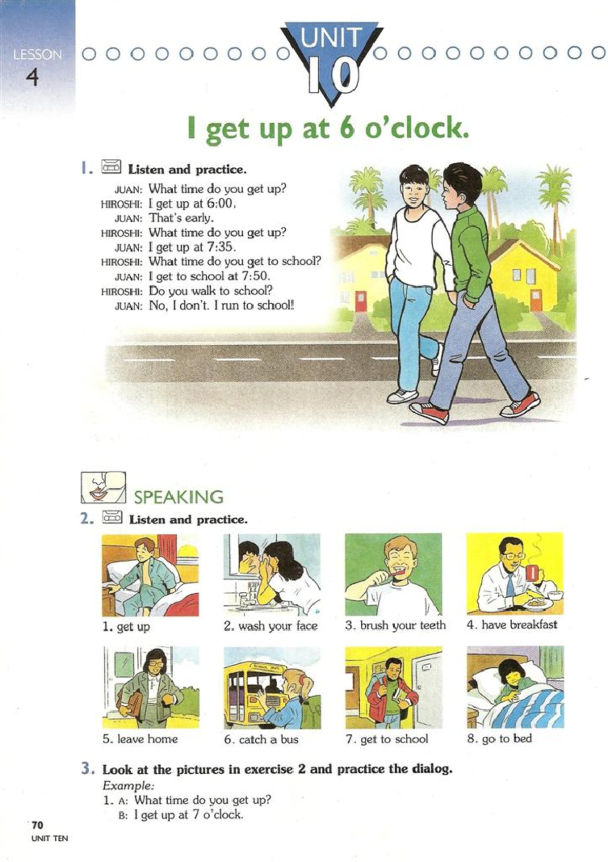 Unit 10 Lesson 4 & 5: Daily Routines Practice Activities - Studocu