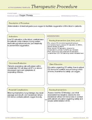 Burns ATI sheet - ACTIVE LEARNING TEMPLATES System Disorder STUDENT ...