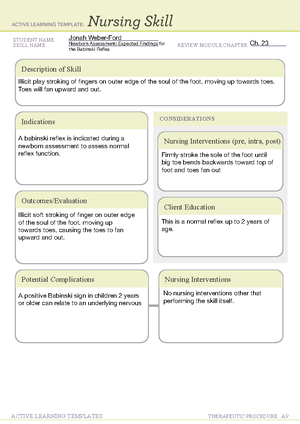 ALT System Disorder - Evaluating Effectiveness of Discharge Teaching ...