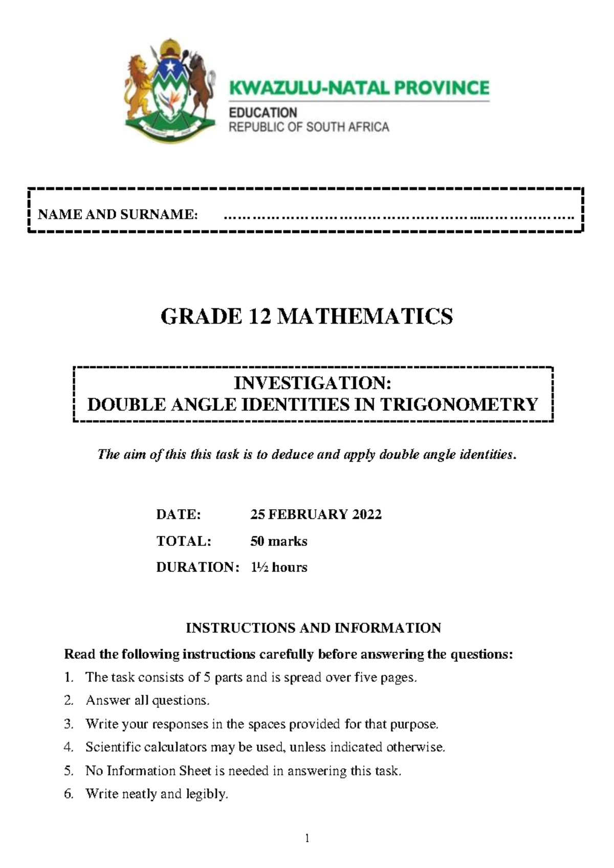 E Worksheet Notes: Indlal' Inamanyala Grade 12 Drama Analysis - Studocu