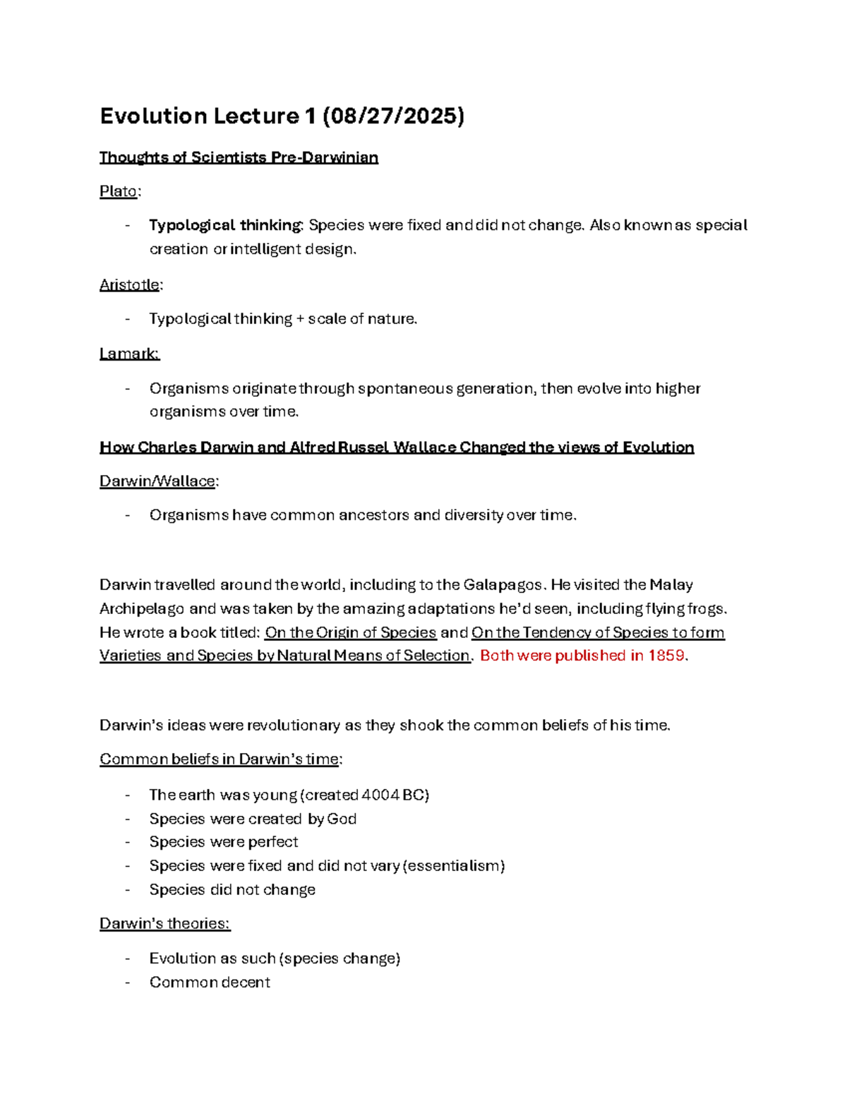 Mendelian Genetics and Meiosis Overview (BIO 101 Lecture Notes) - Studocu