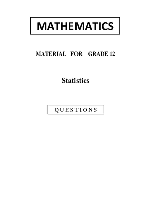 MSI Trigonometry Questions - MATERIAL FOR GRADE 12 Trigonometry ...