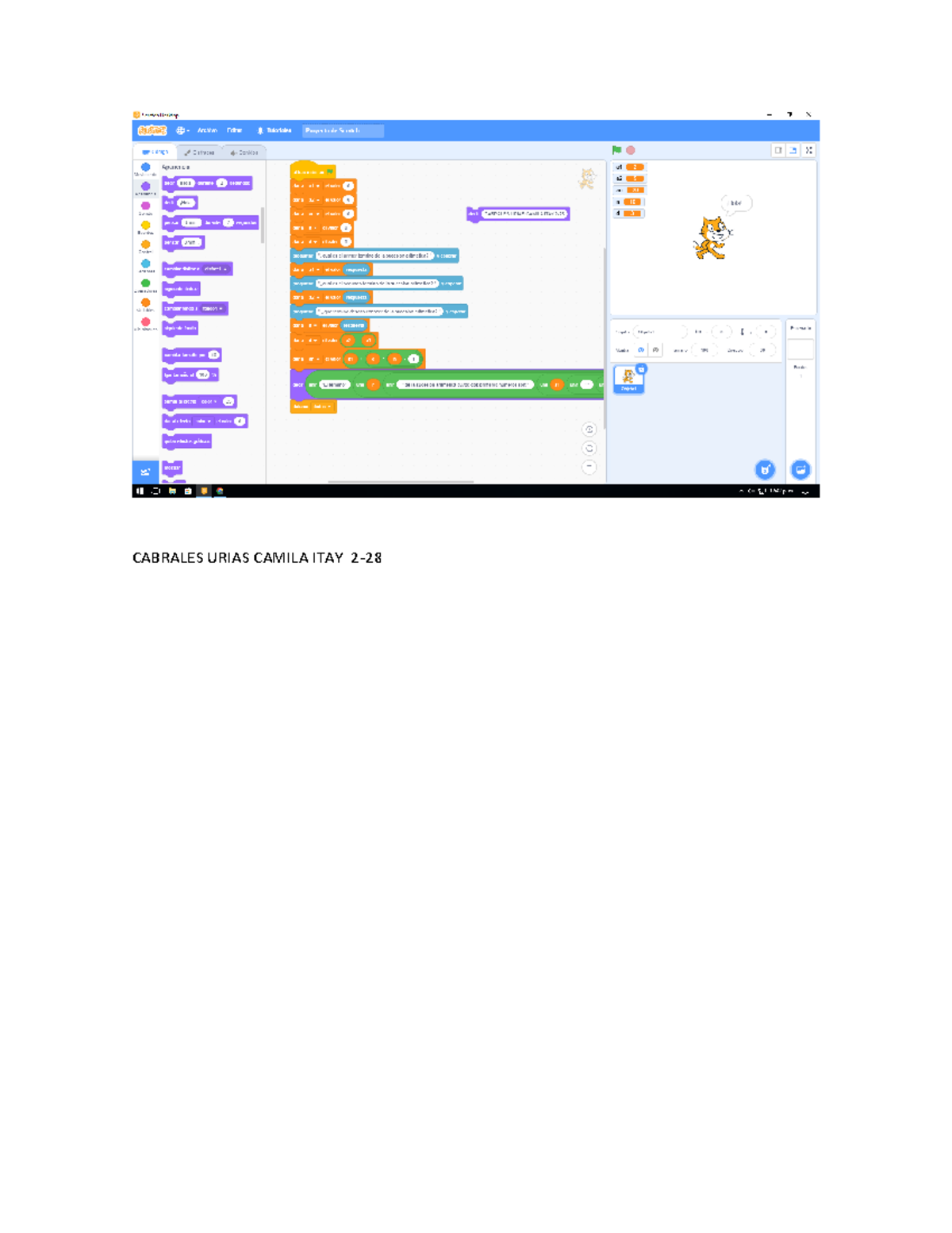 VYGC LC4 U2 SUB01: Student Submission by Cabrales Urias Camila - Studocu