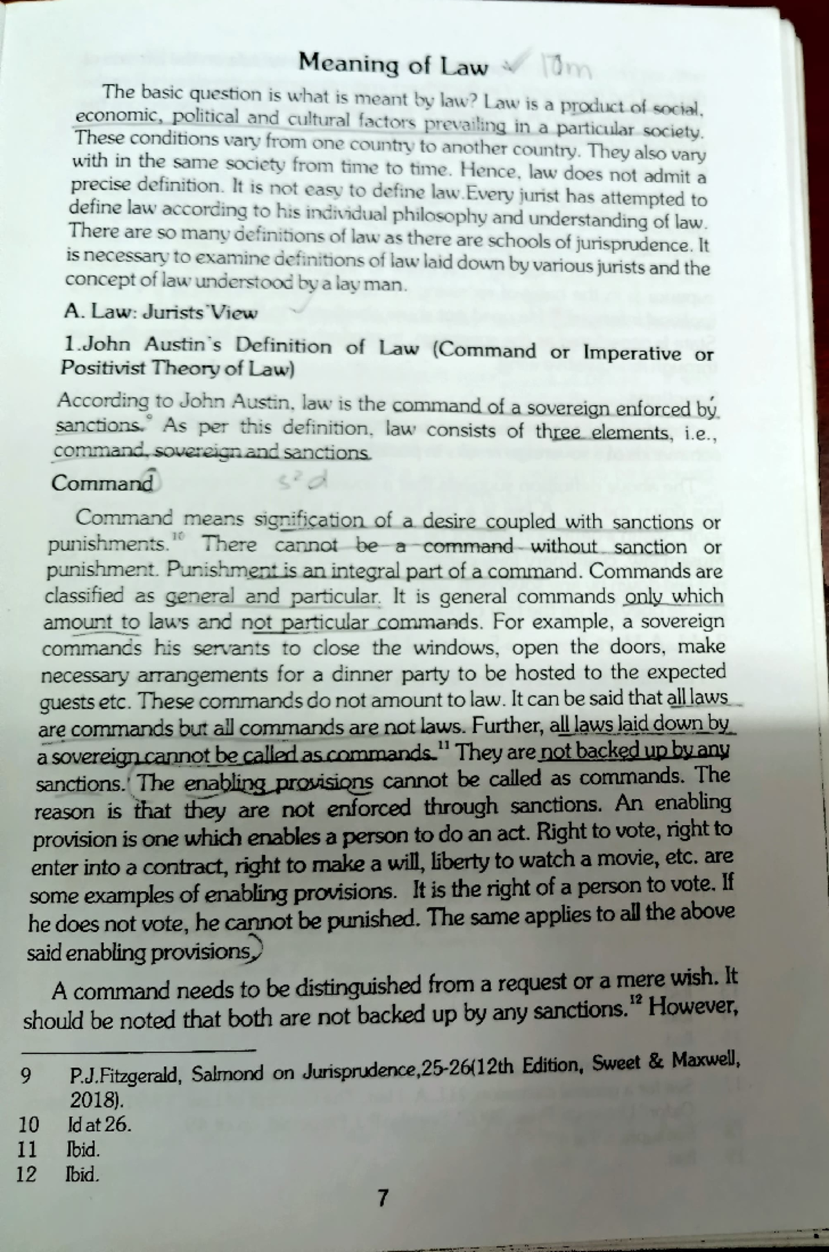Legal Methods - Unit 1: Understanding Law Definitions and Theories ...