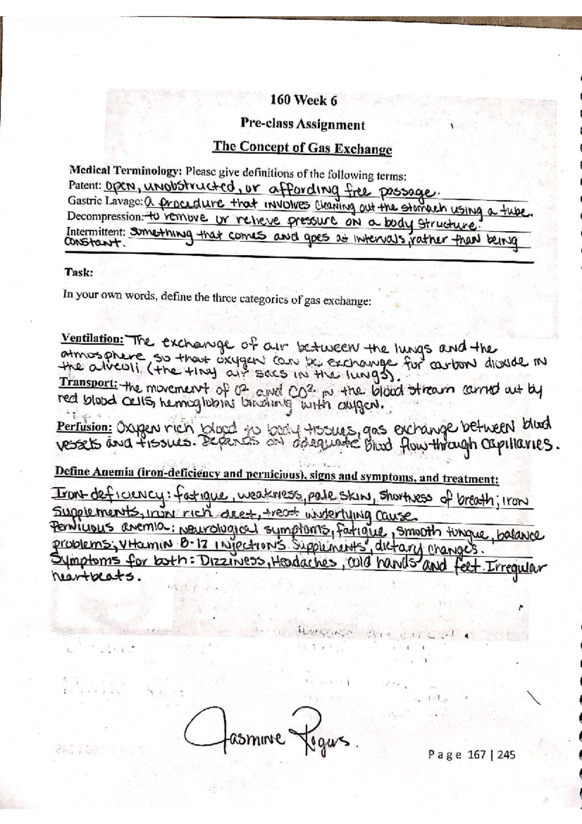 NUR 160 Week 6 PCA - Pre Class Assignment - 160 Week 6 Assignment The ...