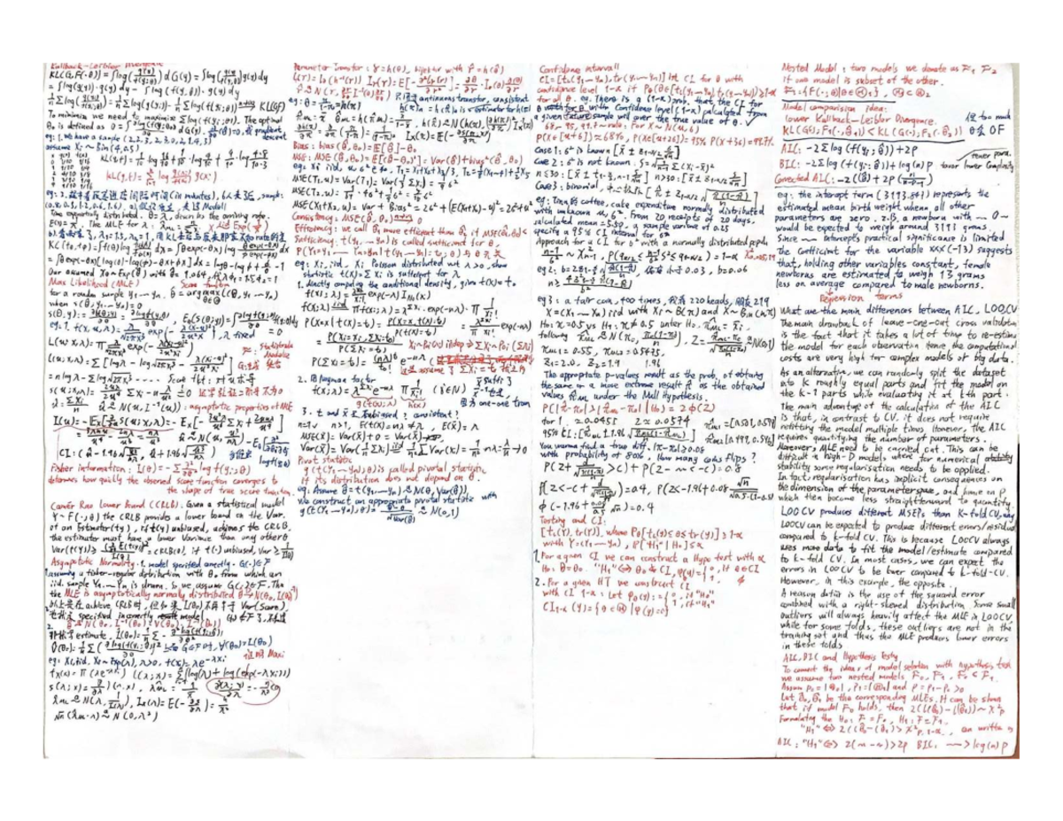Inferenz Cheat Sheet - Statistik und Data Science Bachelor (Stat 101 ...
