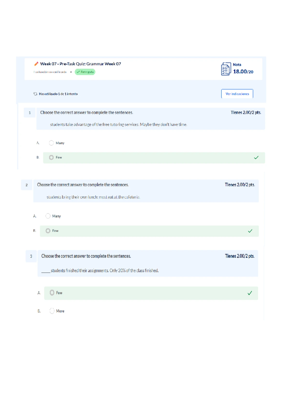 (AC-S04) Week 04 - Pre-Task Quiz - Listening Week 04 - 1 What time did ...