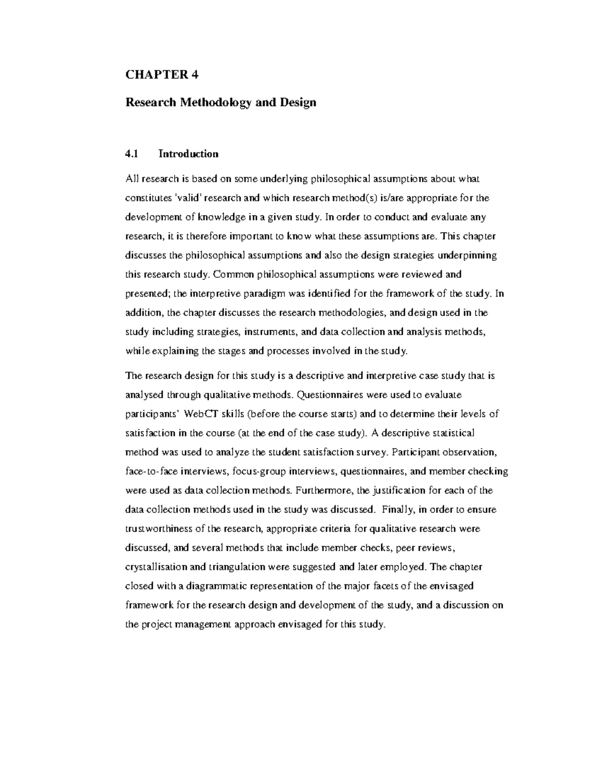 05Chap 4 Research methodology and design - CHAPTER 4 Research ...