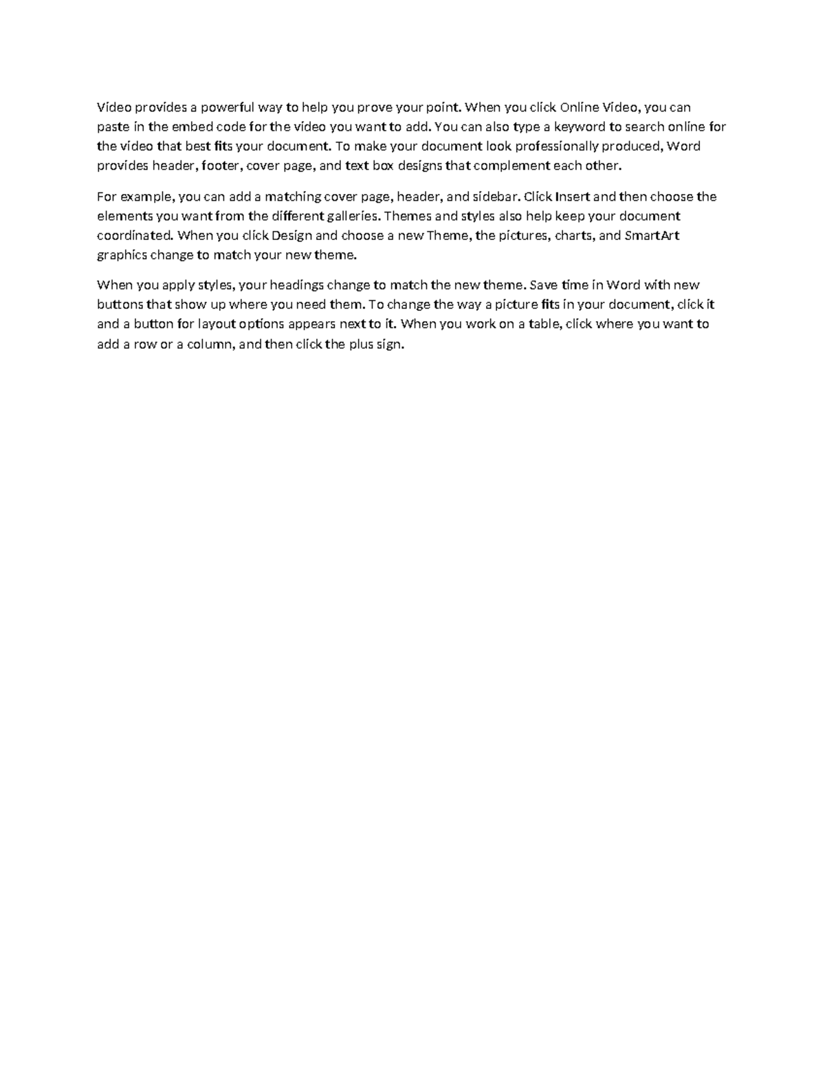 Enhancing Document Design with Video Integration and Themes - Studocu