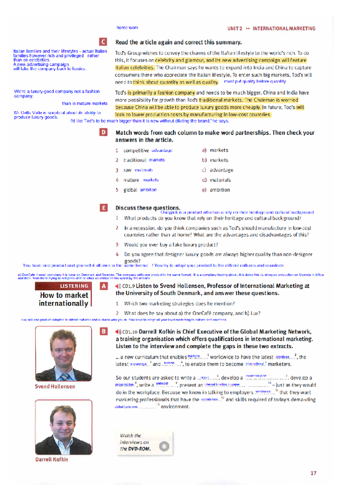 Market Leader 3rd Edition - Course Book-17 - Język angielski - Studocu