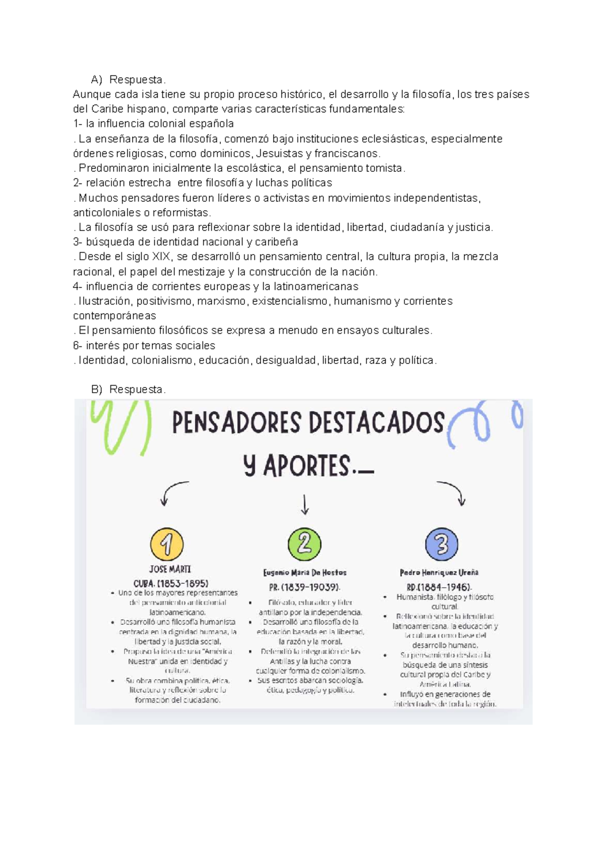 Desarrollo de la Filosofía en el Caribe Hispano - Studocu