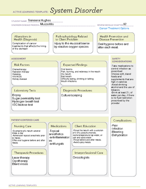 Topic 3 - Arthroplasty - ATI template - NUR 210 - ACTIVE LEARNING ...