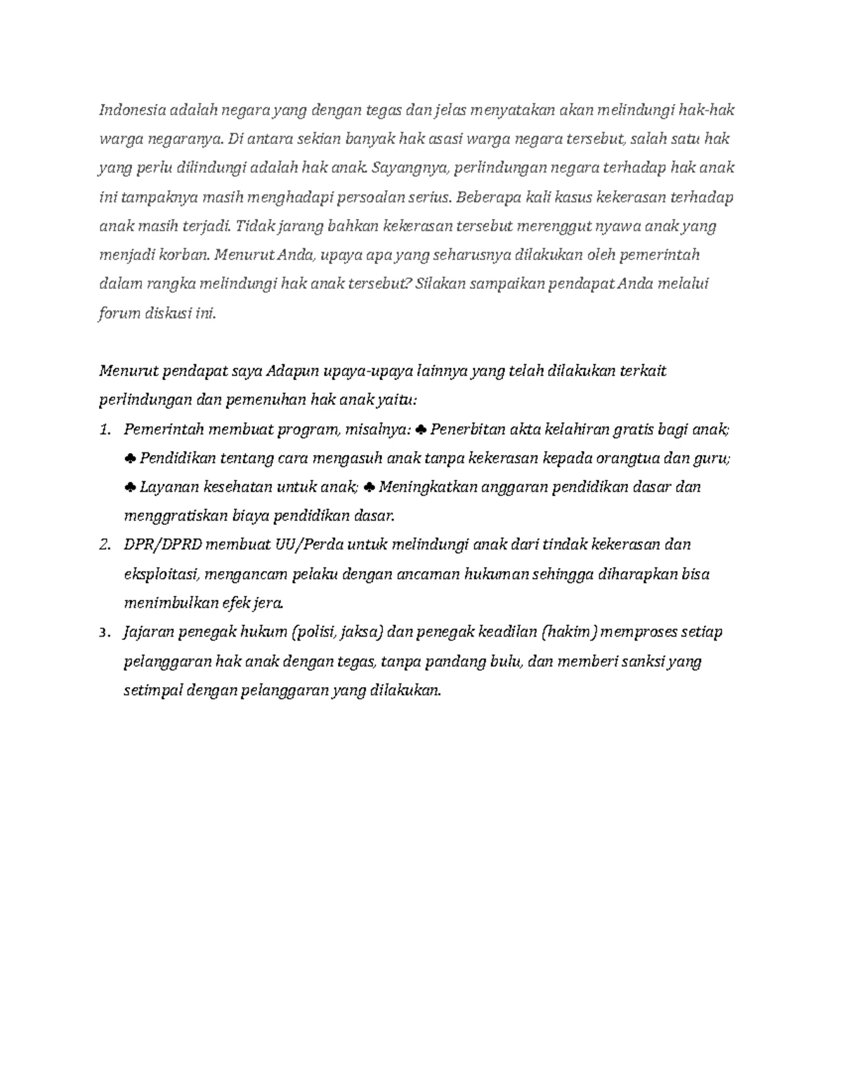 Tugas Tuton 1 ( MKDU4111) - TUGAS TUTORIAL KE- PROGRAM STUDI PENDIDIKAN ...