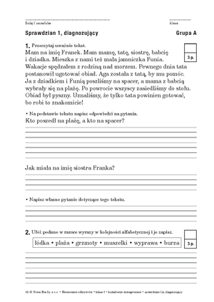 Steps plus 5 testy wszystkie - Welcome Contents - PHOTOCOPIABLE ©Oxford ...