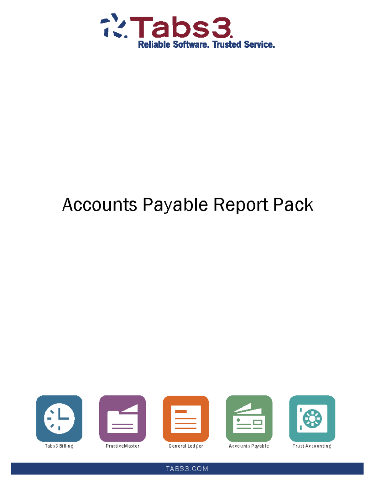 Accounts Payable Report Pack Overview and Benefits for TA B S 3 - Studocu