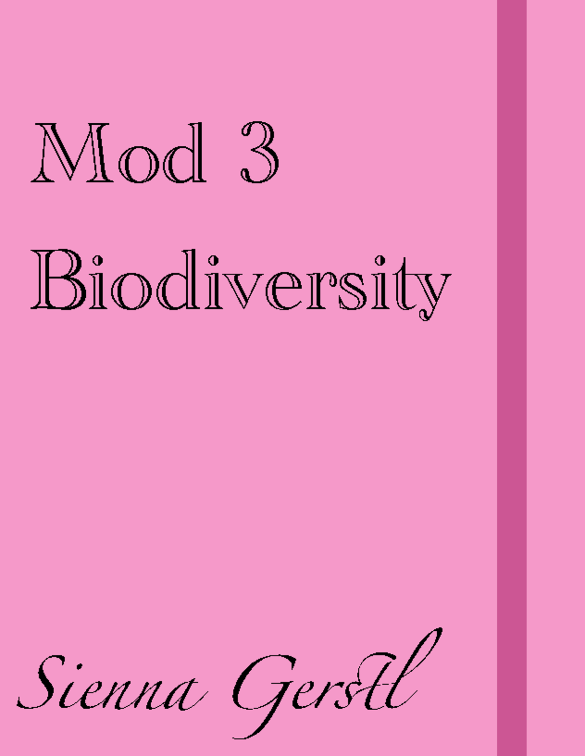 Mod 3 Biodiversity Summary: Ecosystems, Adaptations & Natural Selection ...