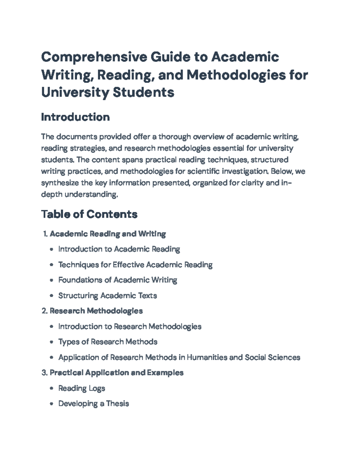 Comprehensive Guide to Academic Writing & Research Methods for ...