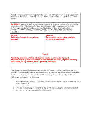 [Solved] What is one task you can map out for a robot For example you ...