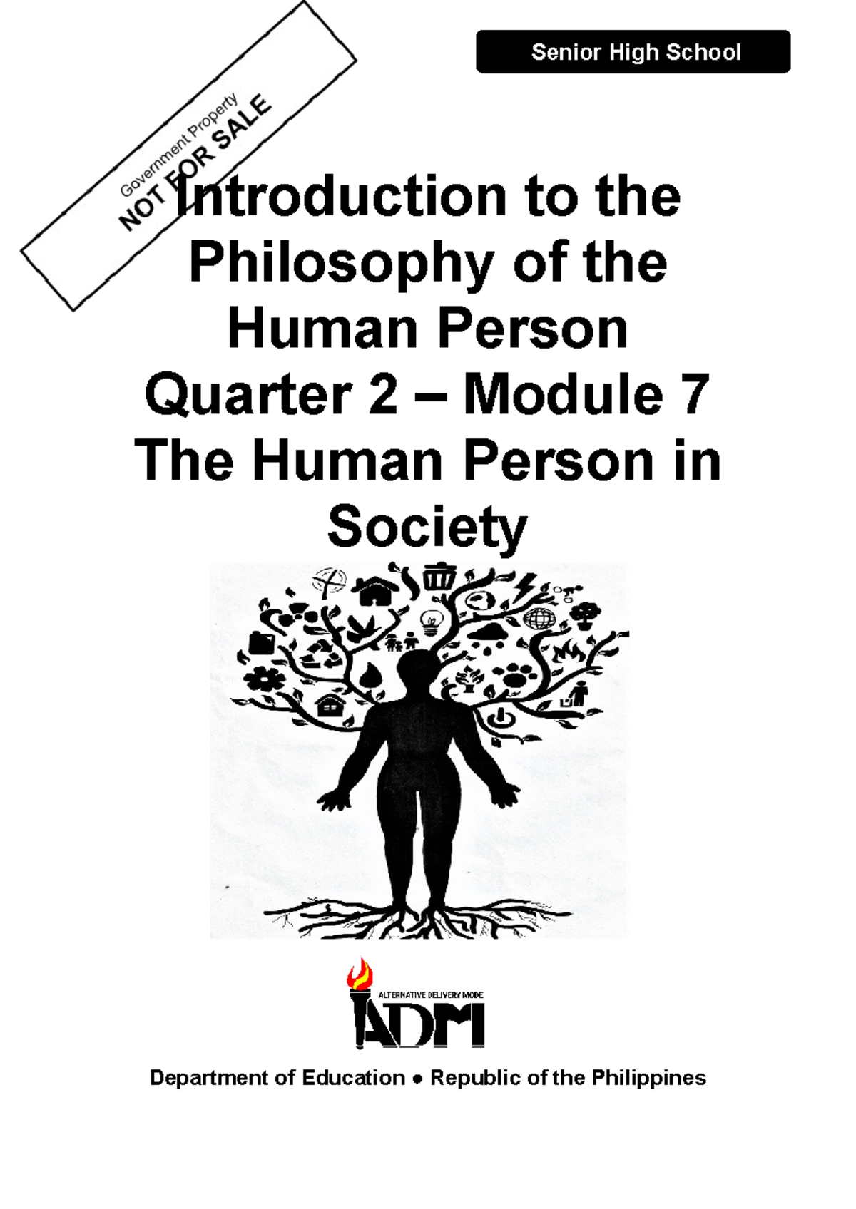Philosophy (PPT11/12) - Q2 Module 7: The Human Person in Society - Studocu